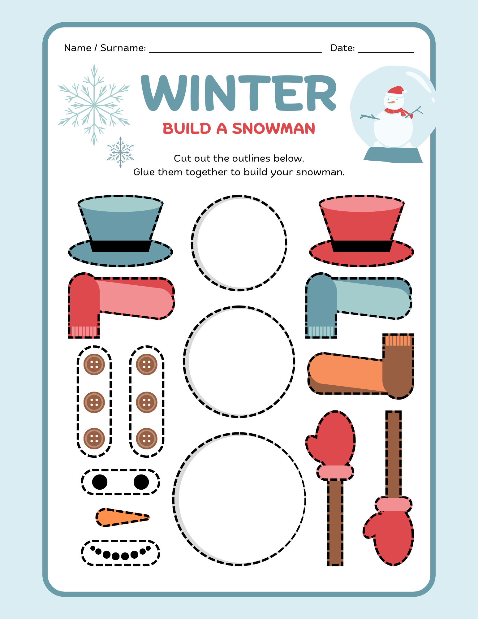 Build a Snowman - Nura Baby