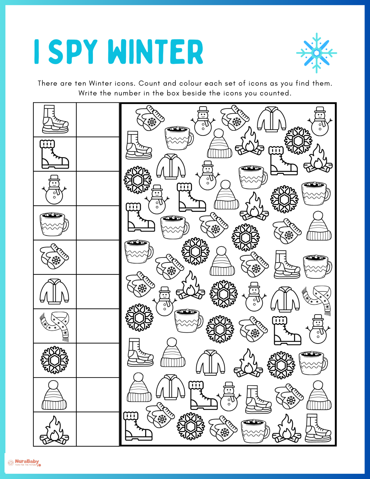 I Spy Winter: A Fun and Engaging Activity for Kids! - Nura Baby