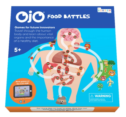OjO Games - Food Battles Board Game || STEM Kids Biology Science Toys ...