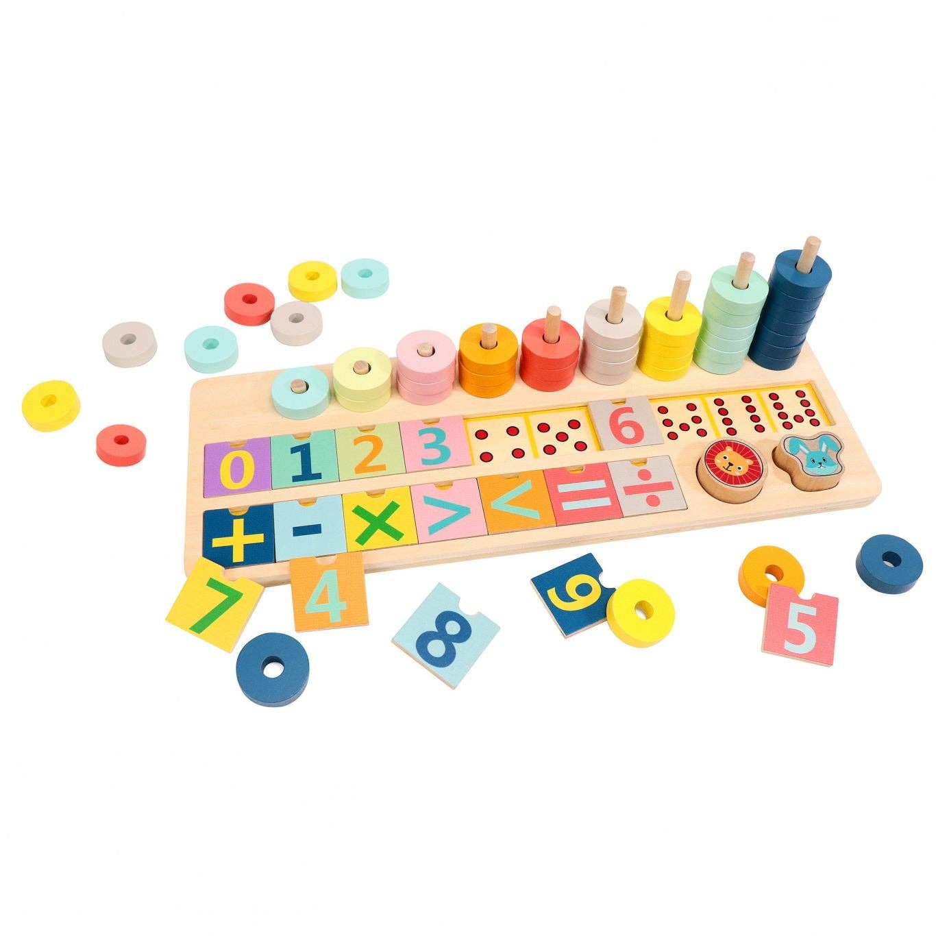 SHAPE AND NUMBER SORTER - Nura Baby